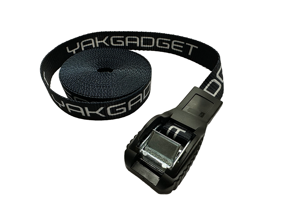 LockDown Cam Tie Down Strap 15' (Single) – YakGadget, LLC